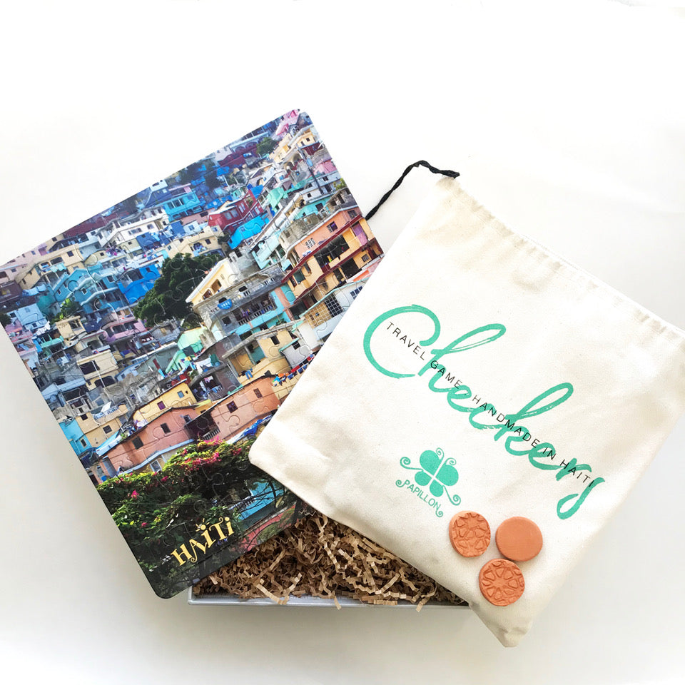 Puzzle + Checker Gift Set – Impactful Market